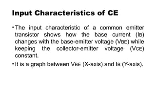 Electron Devices TRANSISTOR and its types | PPTX