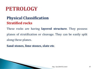 Unit 3 EG.pptx Classification of rocks , Distinction between igneous ...