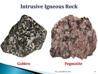 Unit 3 EG.pptx Classification of rocks , Distinction between igneous ...