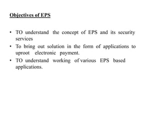 Electronic Payment System | PPTX