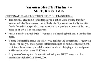 Electronic Payment System | PPTX