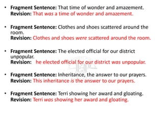 Unit 3 (E); Sentence Fragment, Educational Platform.pptx
