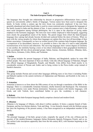 Unit 3: Families of Languages | PDF