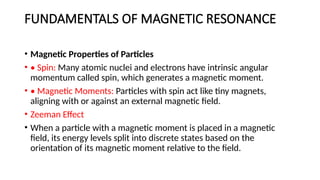 Magnetic Resonance Imaging (MRI) & FMRI | PPTX