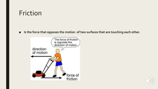 Unit3 force friction | PPTX