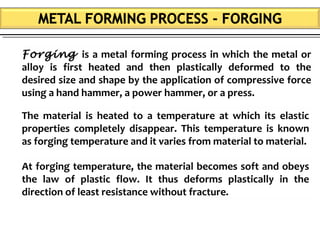 Unit 3 forging | PPT