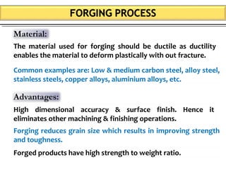 Unit 3 forging | PPT