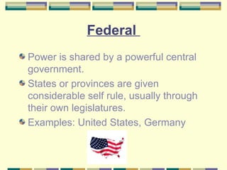 Unit 3 Forms Of Governnt Systems Powerpoint | PPT