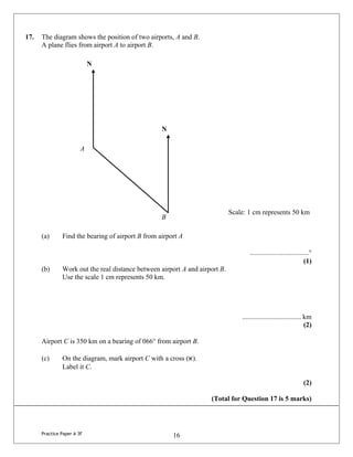 Unit 3 foundation practice paper -_set_a | DOC | Drawing and Sketching ...