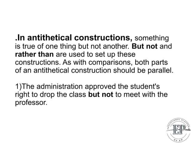 Unit 3 (F); Parallelism, Educational Platform.pptx