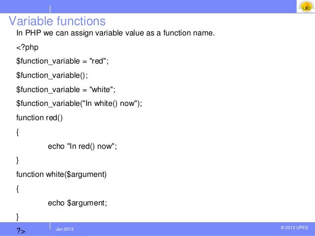 Php Unit 3 Functions In Php 2