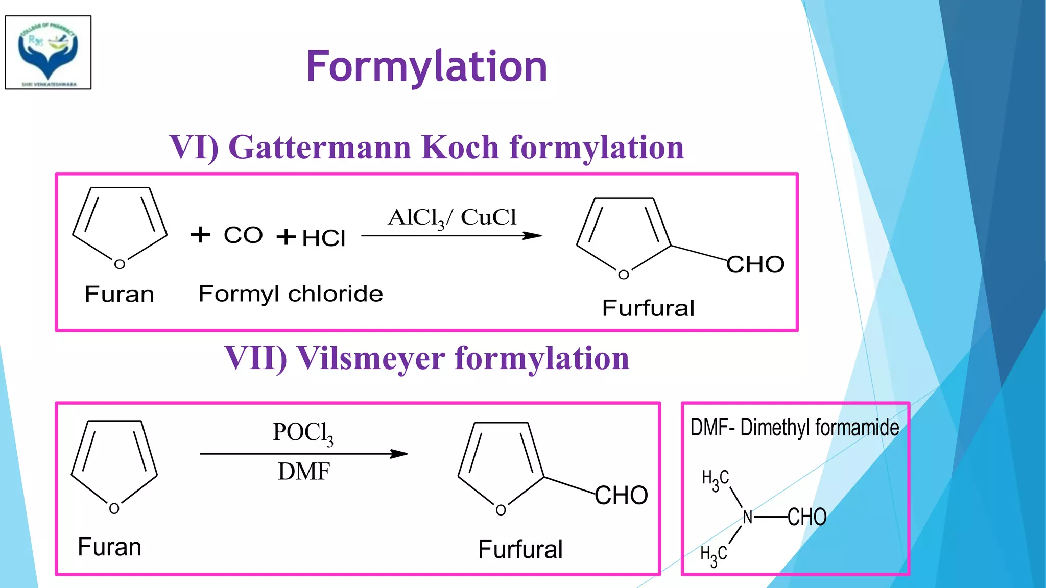 Unit 3 furan & thiophene | PDF
