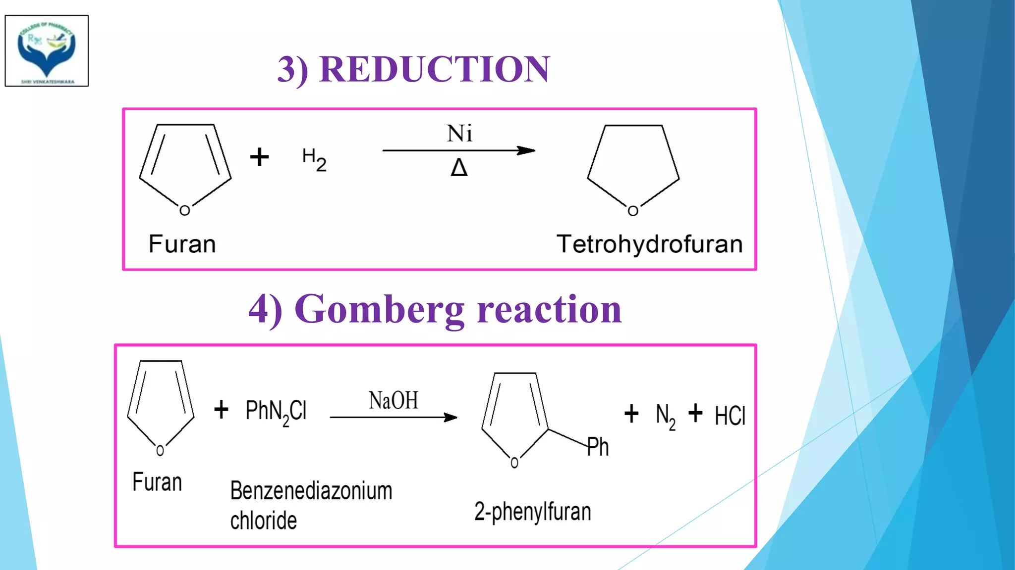 Unit 3 furan & thiophene | PDF