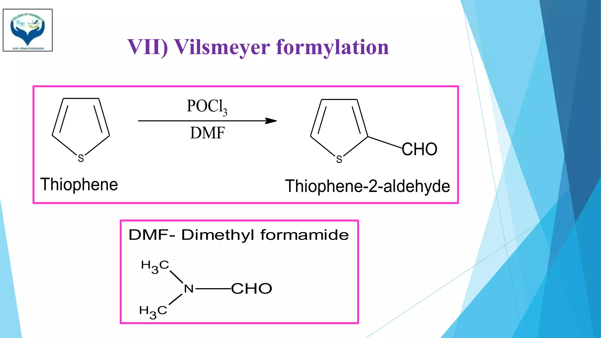 Unit 3 furan & thiophene | PDF