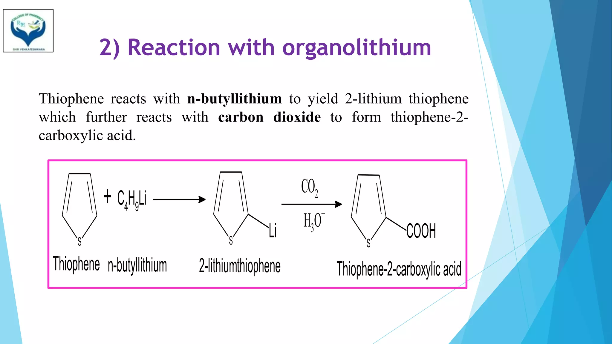 Unit 3 furan & thiophene | PDF