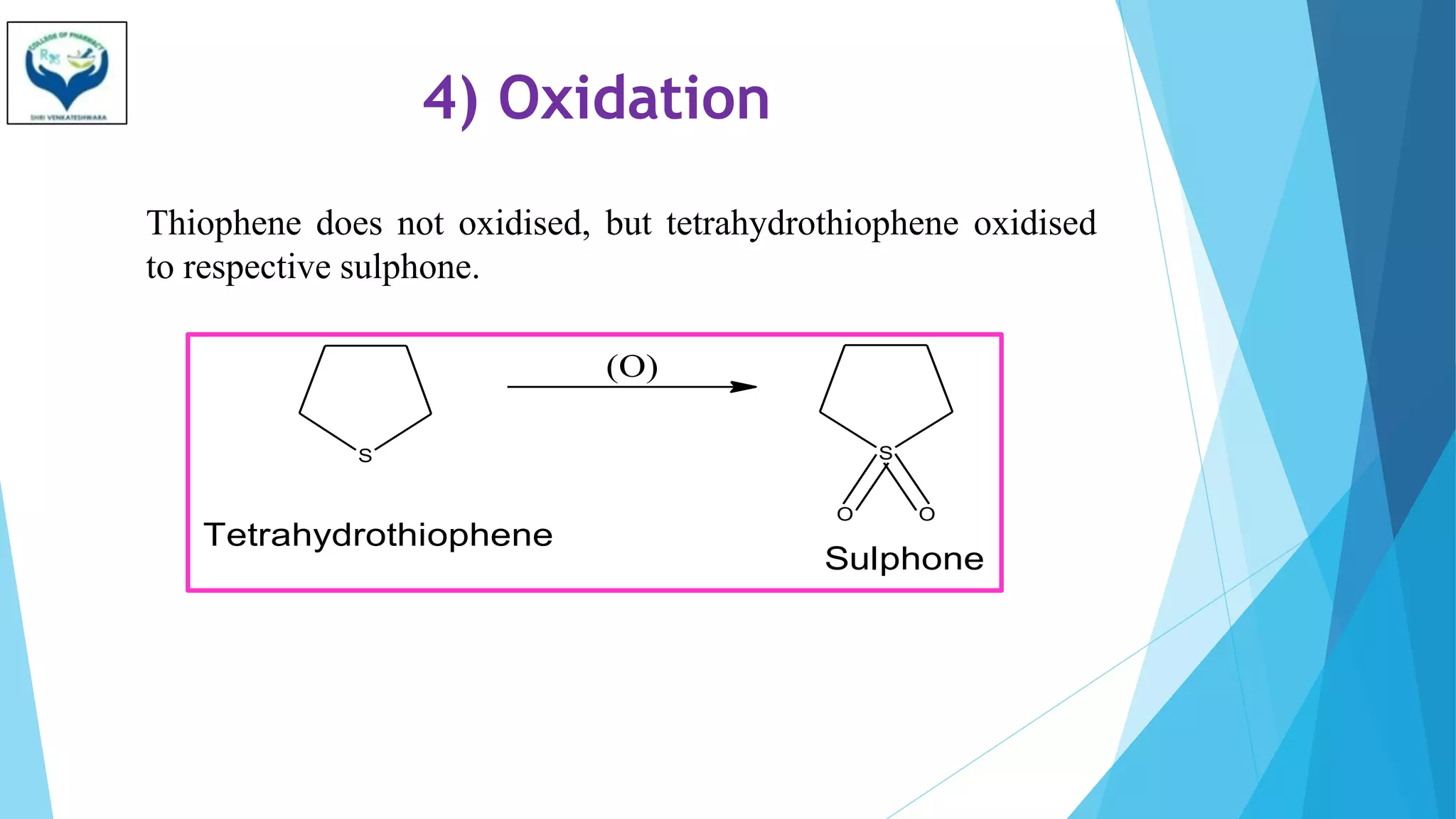 Unit 3 furan & thiophene | PDF