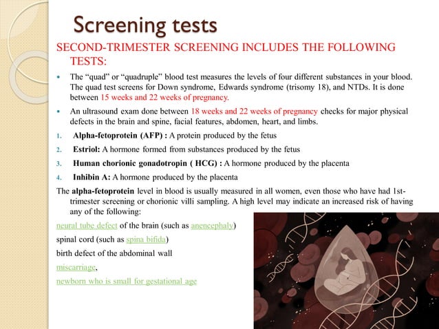UNIT 3 GENETIC SCREENING OF NEONATES AND CHILDREN.pdf | Pregnancy ...