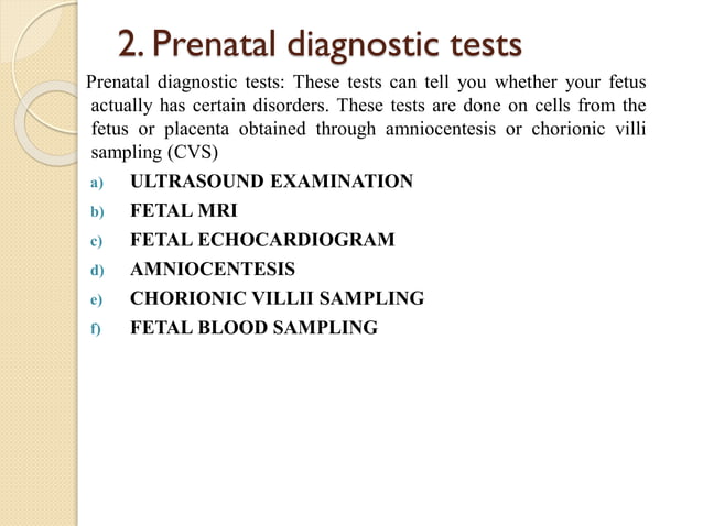 UNIT 3 GENETIC SCREENING OF NEONATES AND CHILDREN.pdf | Pregnancy ...