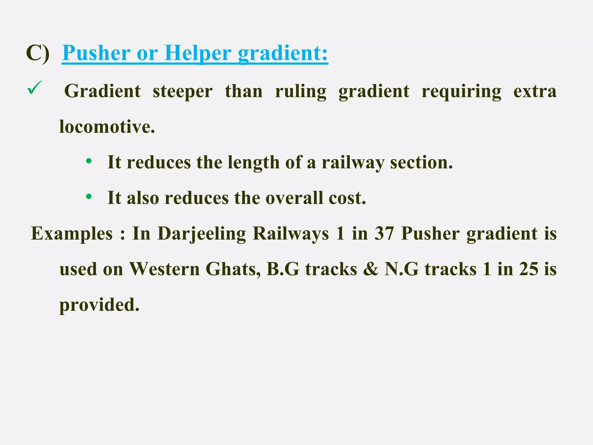 Geometric design of the track | PPTX