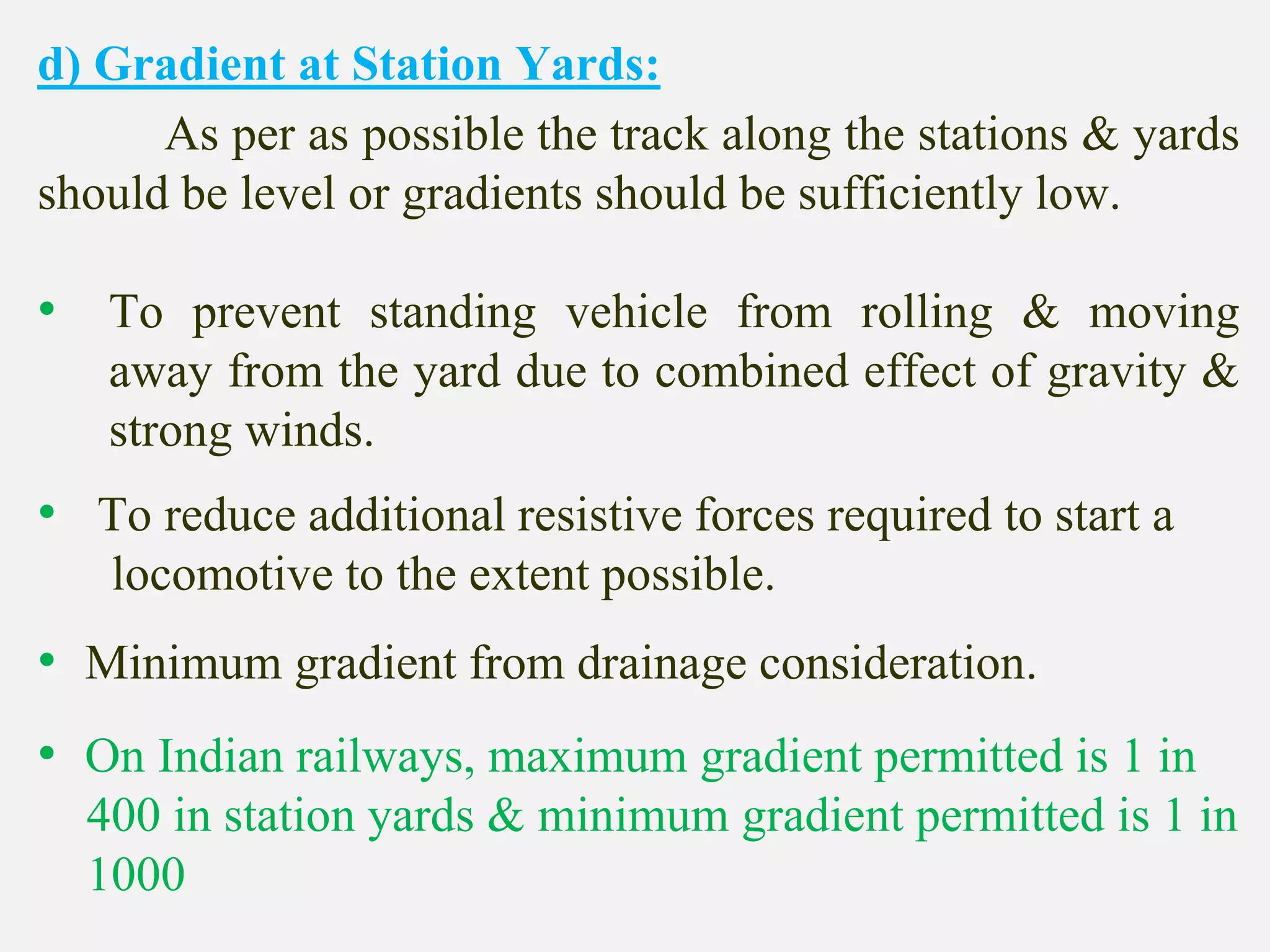 Geometric design of the track | PPTX