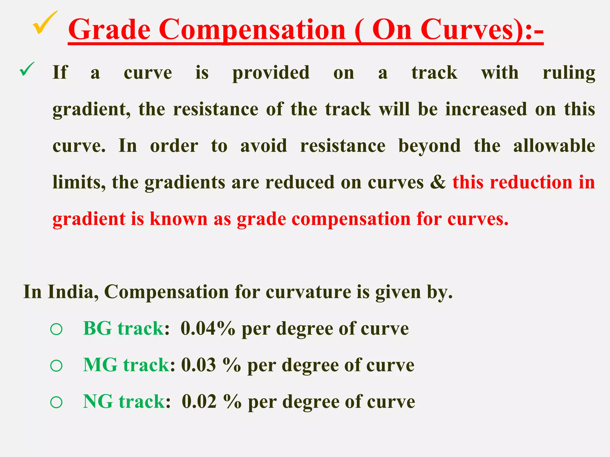Geometric design of the track | PPTX