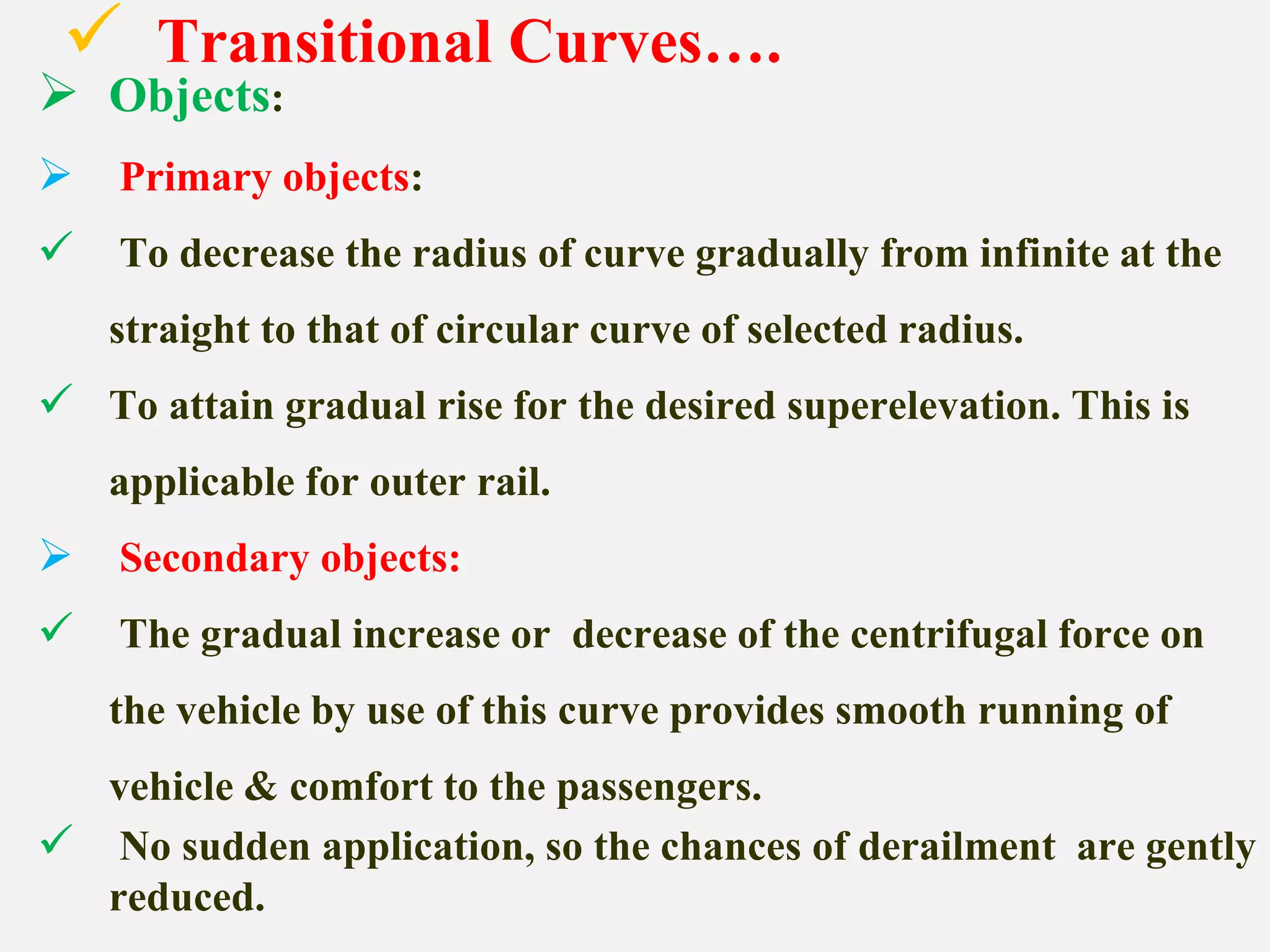 Geometric design of the track | PPTX