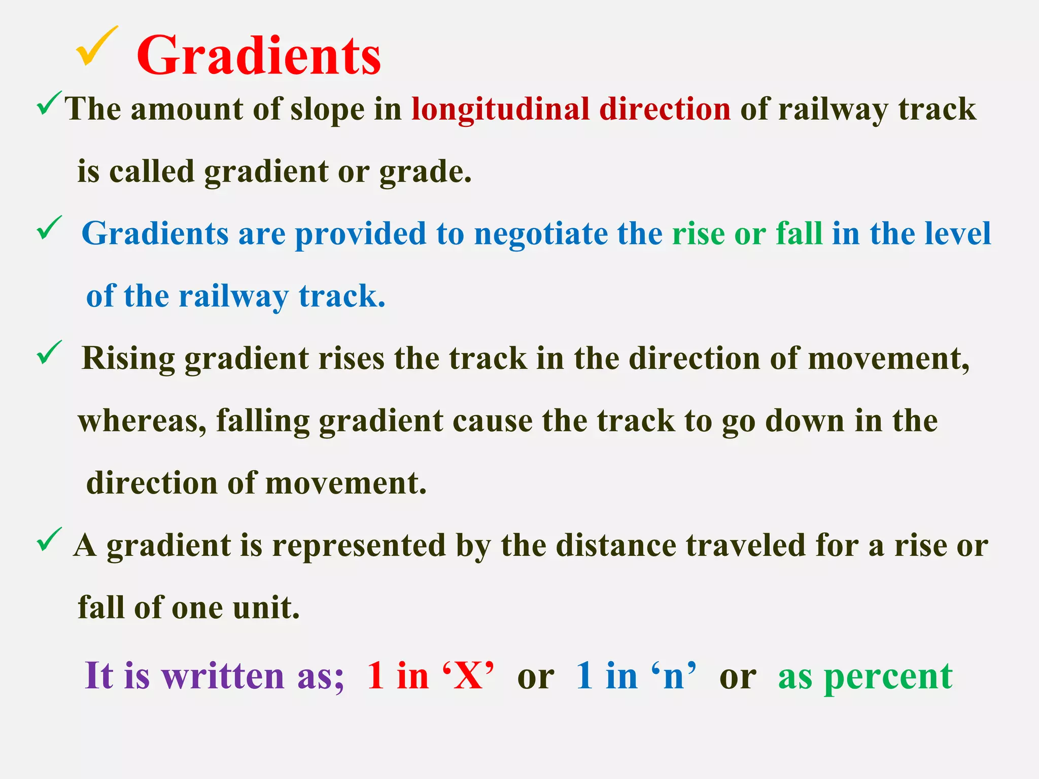 Geometric design of the track | PPTX