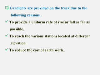 Geometric design of the track | PPTX