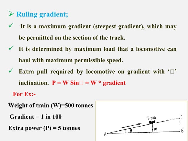 Geometric design of the track | PPTX