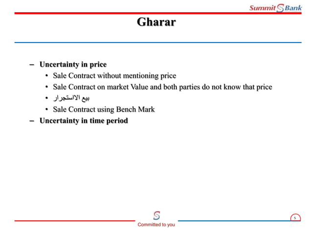 Unit 3 (gharar and qimar) | PPTX