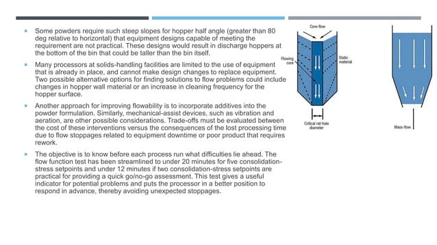 Handling of solids | PPTX | Mechanical and Industrial Engineering ...