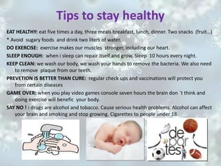 Unit 3 health and illness | PPT