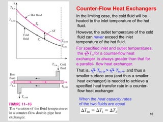 Unit 3 Heat Exchanger includes problems and equation | PPT