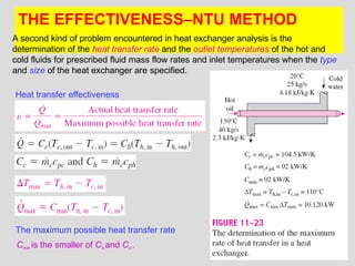 Unit 3 Heat Exchanger includes problems and equation | PPT