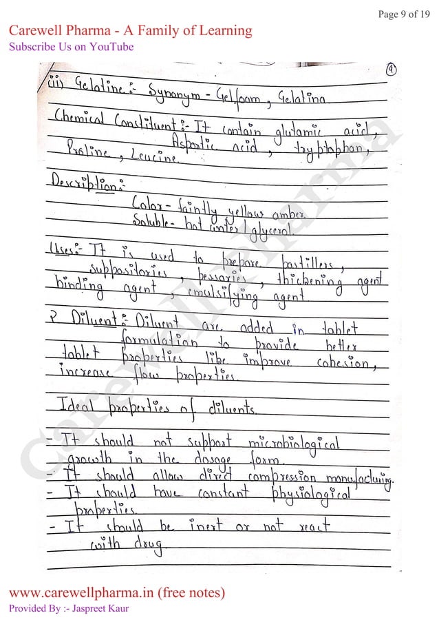 Unit 3, Herbal Drug Technology, B Pharmacy 6th Sem | PDF