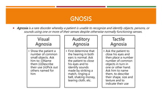 NEUROBEHAVIORAL TESTING ALD MASLP | PPT