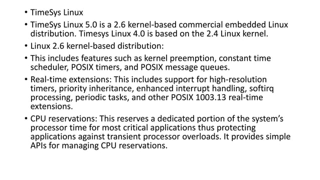 Unit 3 History Of Embedded Linuxembedded Linuxpptx 