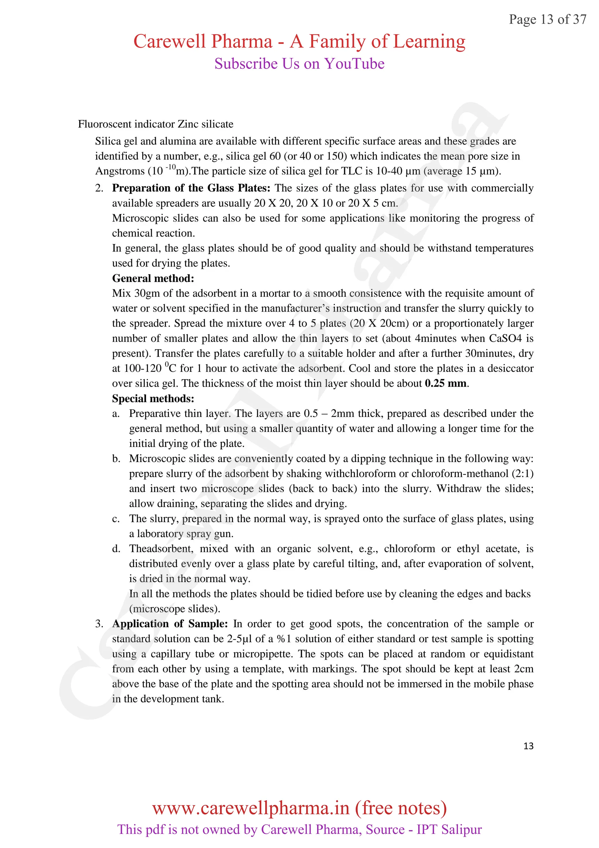 Unit 3, Instrumental Methods of Analysis, B Pharmacy 7th Sem, Carewell ...