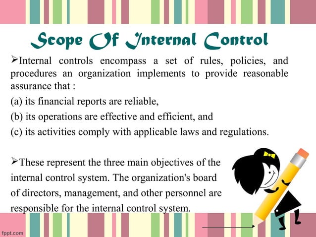 Unit 3 internal control | PPT