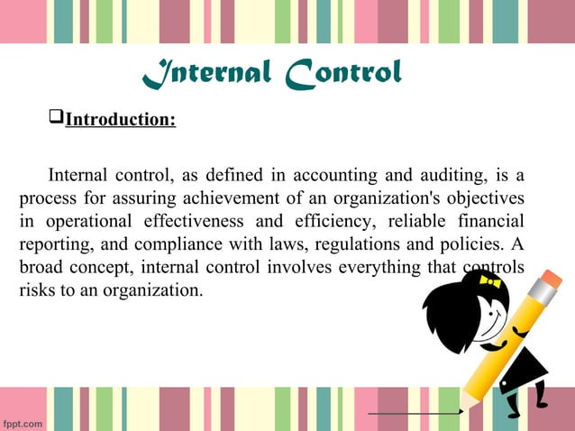 Unit 3 internal control | PPT