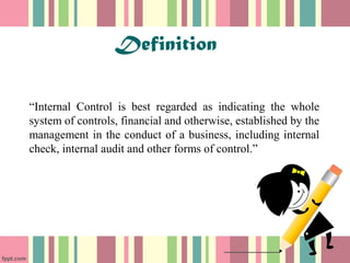 Unit 3 internal control | PPT