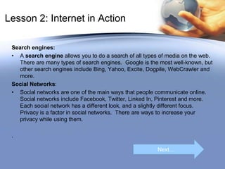 Unit 3 internet overview | PPTX
