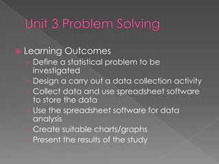 Unit 3 introduction | PPTX | Education