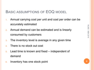 Unit 3 inventory planning planning the inventory resources | PPTX