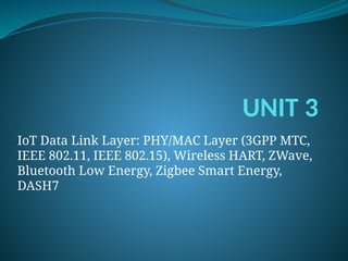 UNIT3_Inter of Things Communication Protocols.pptx