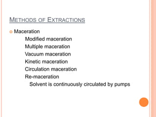Isolation and identification, Analysis of Phytoconstituents | PPTX