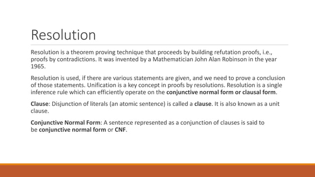 Knowledge Representation Using Predicate Logic Pdf Programming Languages Computing