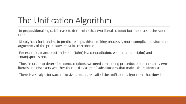 Knowledge Representation Using Predicate Logic Pdf Programming