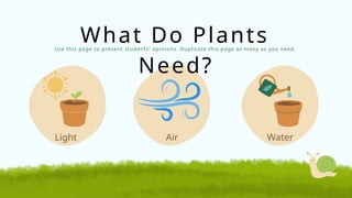 Unit 3 L1.pptx What do plants need to live | PPT