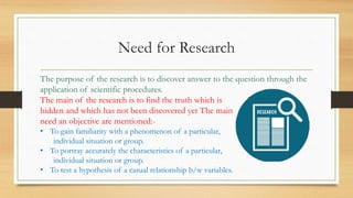 Introduction to Research - Biostatistics and Research methodology 8th ...